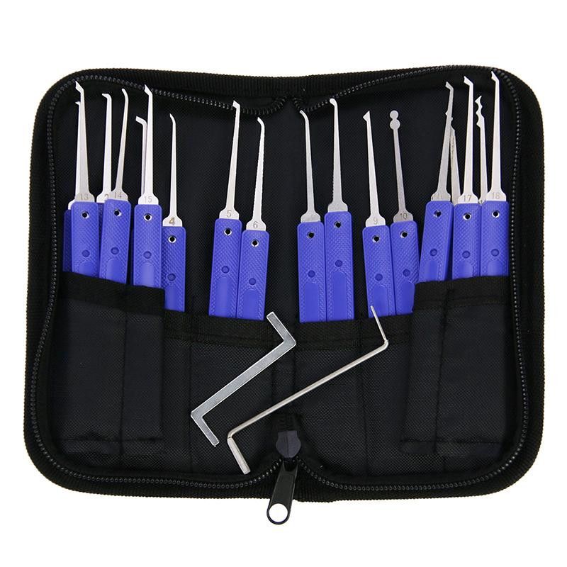 Klom Lock Pick Tools Set Locksmith Tools Lock Picking Unlocking Tools ...