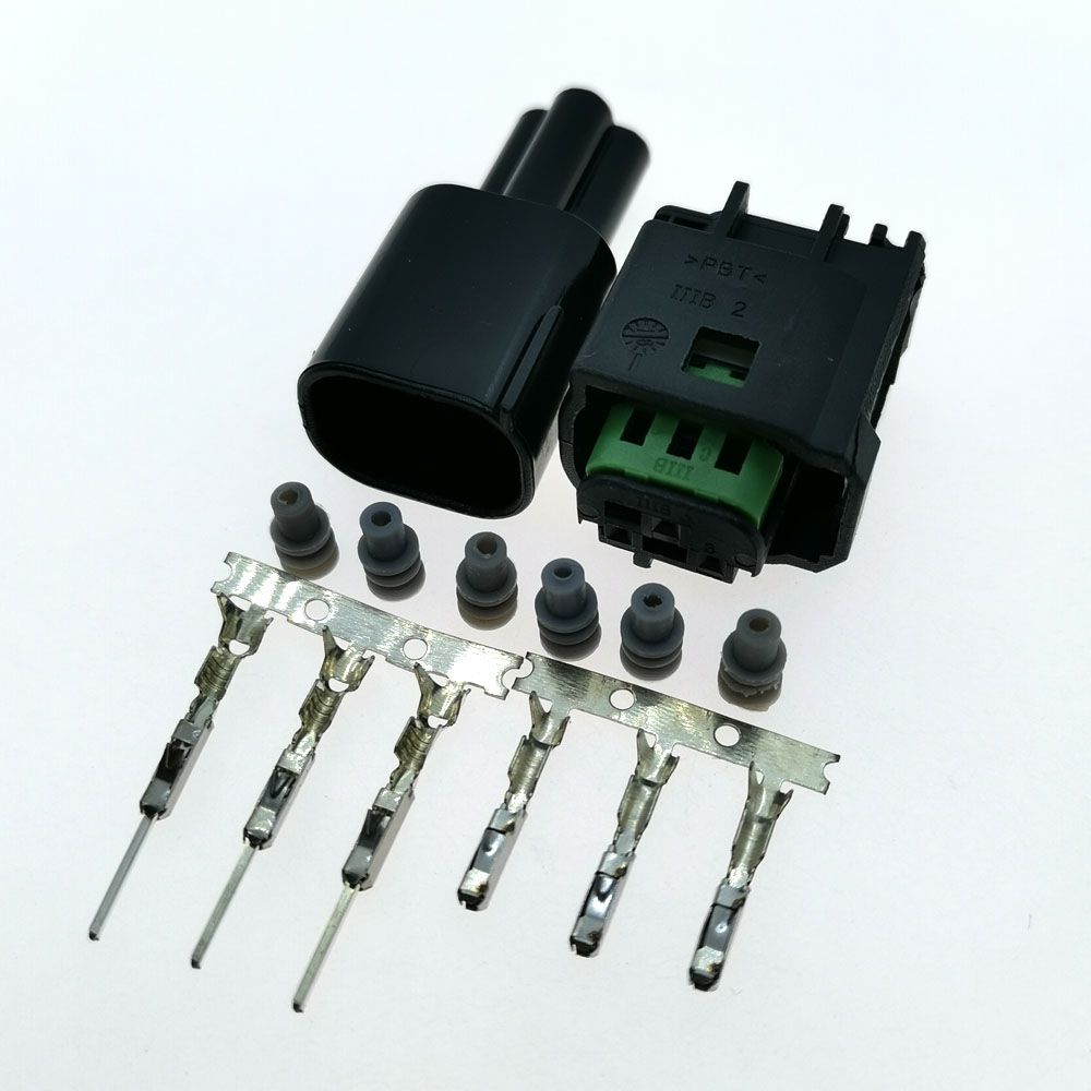 Male&Female 3 Pin 1 967642 1 968402 1 Auto Restrictor Sensor/Throttl ...