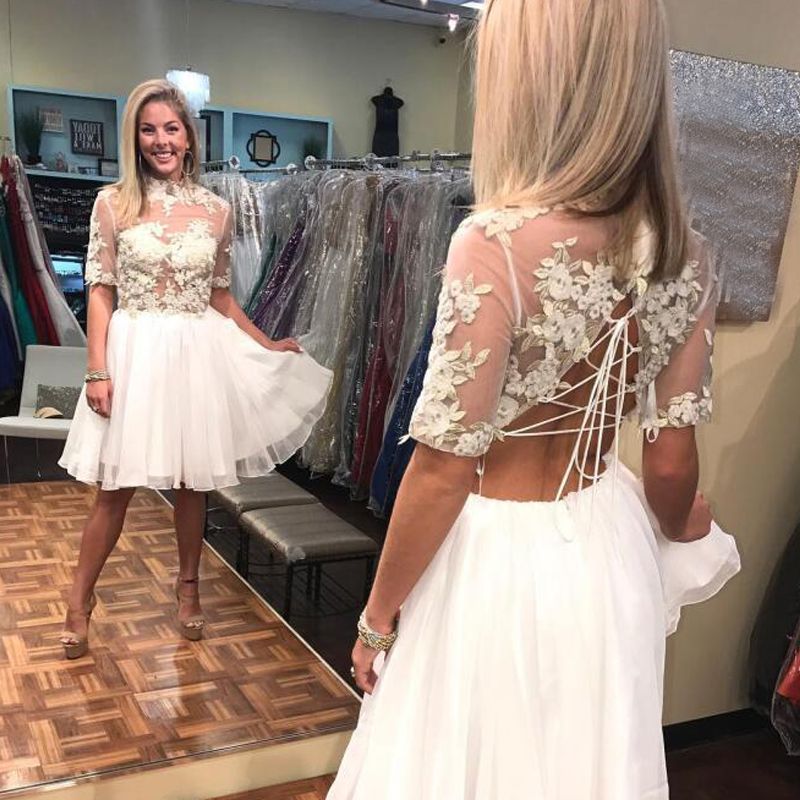 Cut Out Back Prom Dresses