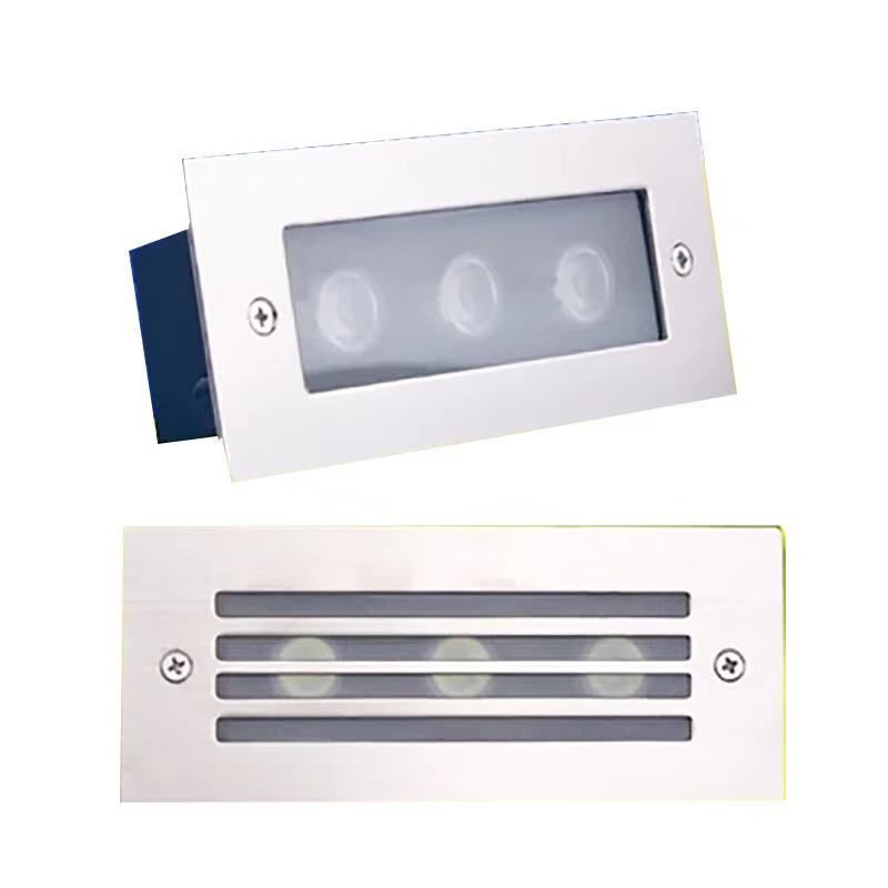 Outdoor LED Recessed Wall Lamps 3W Warm Cold White Led Night Light Led ...