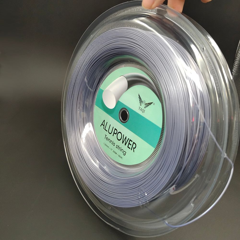 2021 Upscale Tennis String Alu Power 1.25mm Gray ColorTo Fight High ...
