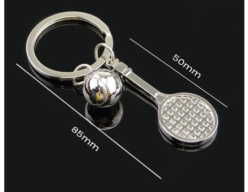 Model Ball Keyring Keychain Souvenirs Key Ring Metal Alloy Key Chain ...