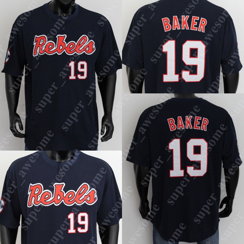 2022 Campeones Ole Miss Rebels Camiseta De Béisbol TJ McCants Jacob ...