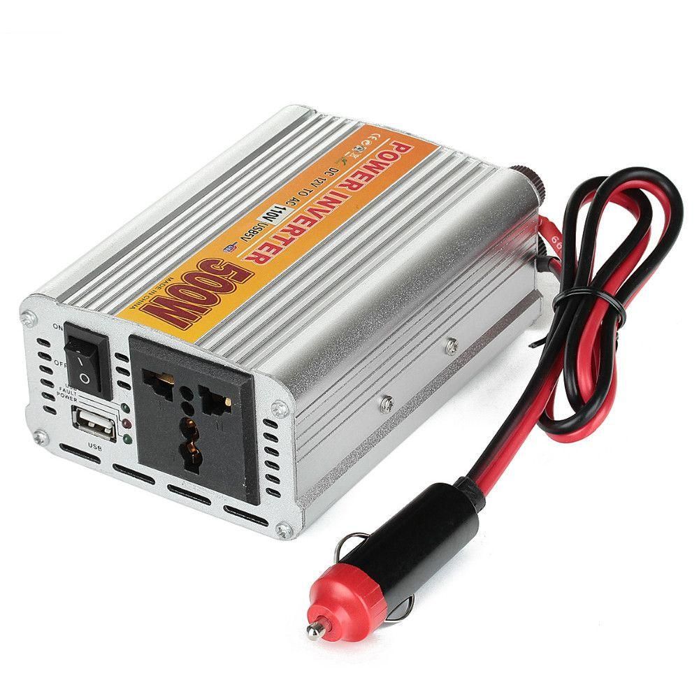 400W Car Vehicle DC 12V To AC 110V Power Inverter Adapter Converter W ...