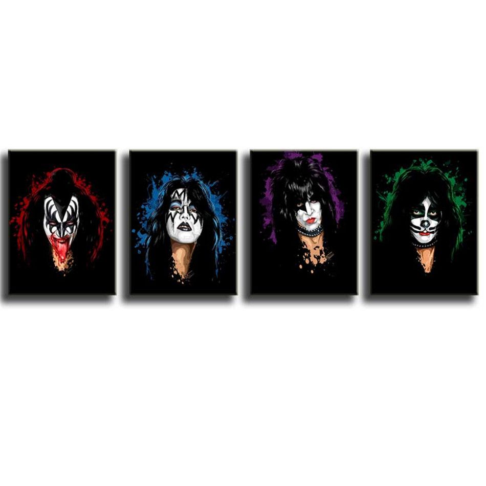 Kiss Band Painting