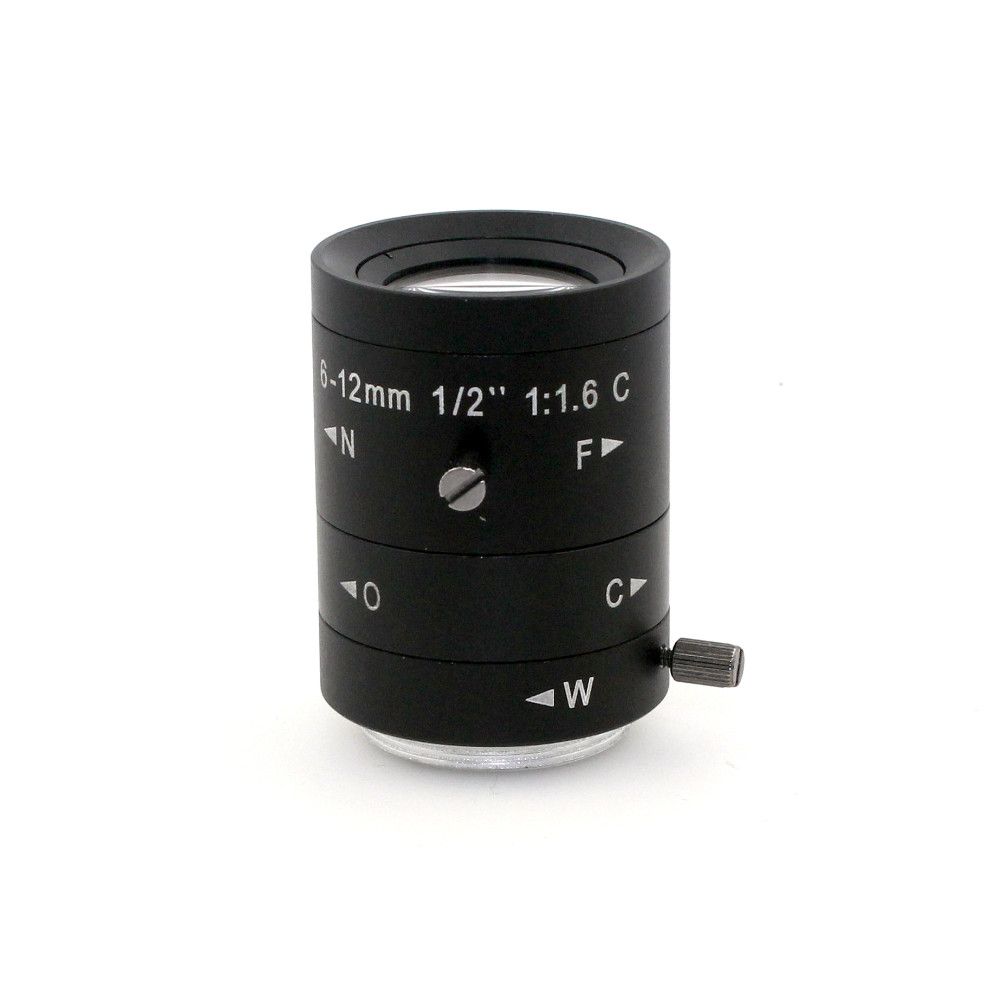 6 12mm Lens C Mount 30 Mega Pixel Hd Industrial Lens Vari Focal Manual Iris Cctv Lens For Cctv