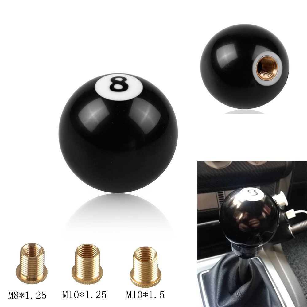 Custom Pool Billiard Ball Eight Ball Gear Shifter Shift Knob