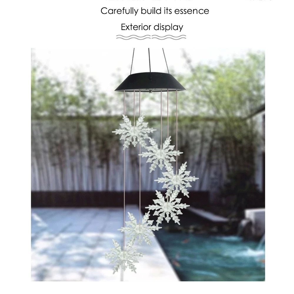 Wind Chime Color Changing Solar Mobile Lightcolor3 最大51%OFFクーポン