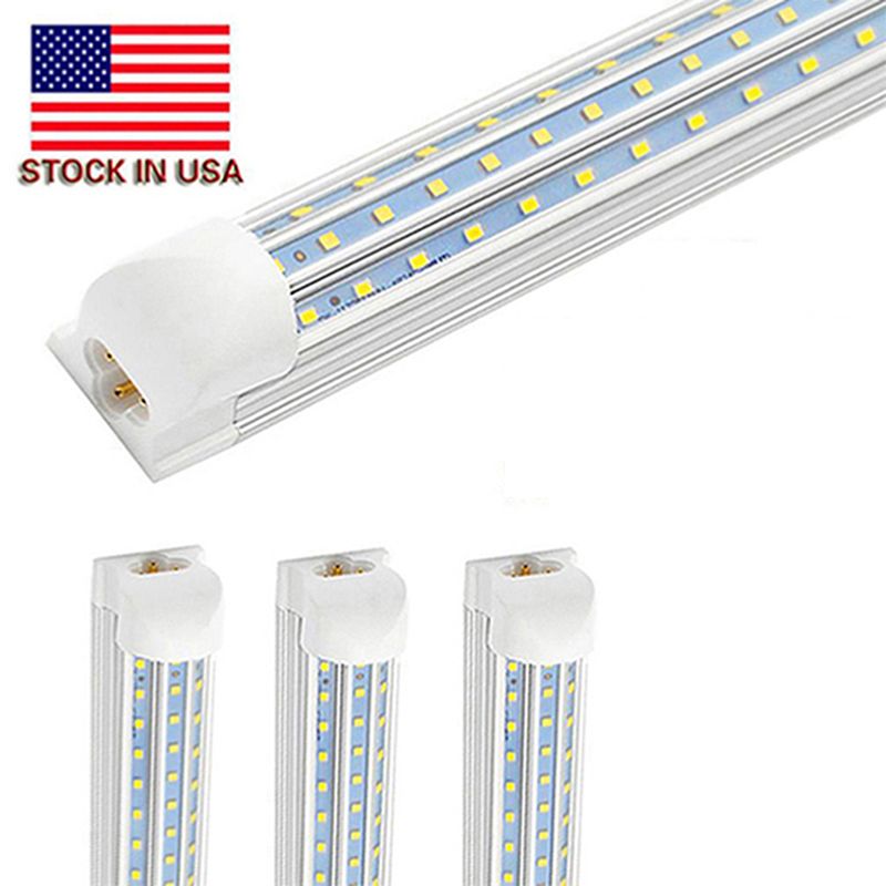Bean Angle 270 Degree 2.4M LED Tube Light V Shaped Integrate Double ...