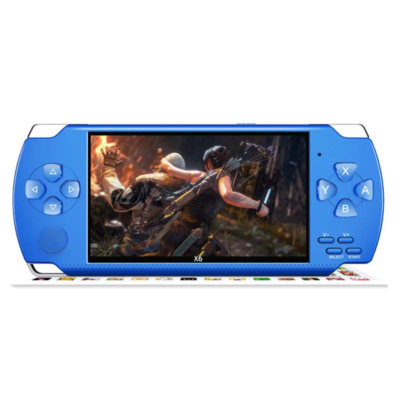 PMP X6 Handheld Game Console Screen For PSP X6 Game Store Classic Games ...