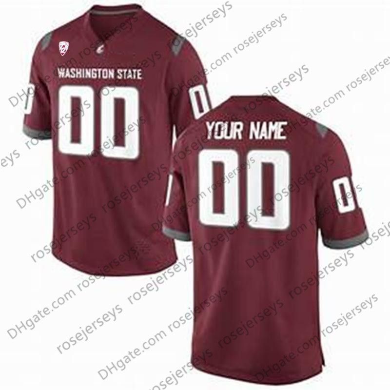 Custom Washington State Cougars American Football Tops Featuring ...