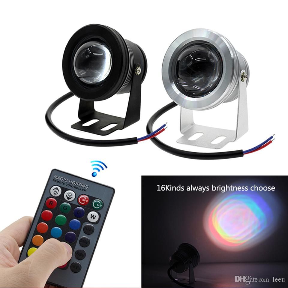 Led Underwater Light RGB 10W 12V Led Underwater Light 1000LM Waterproof ...