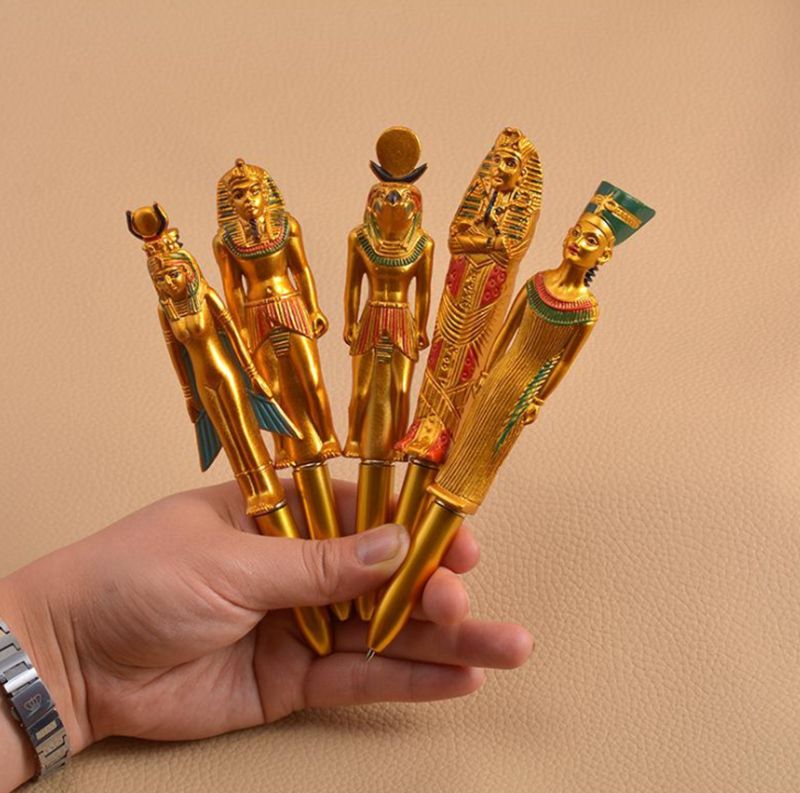 Craft Ballpoint Pens Ancient Egyptian Characters Shape Pens Ball Pen ...