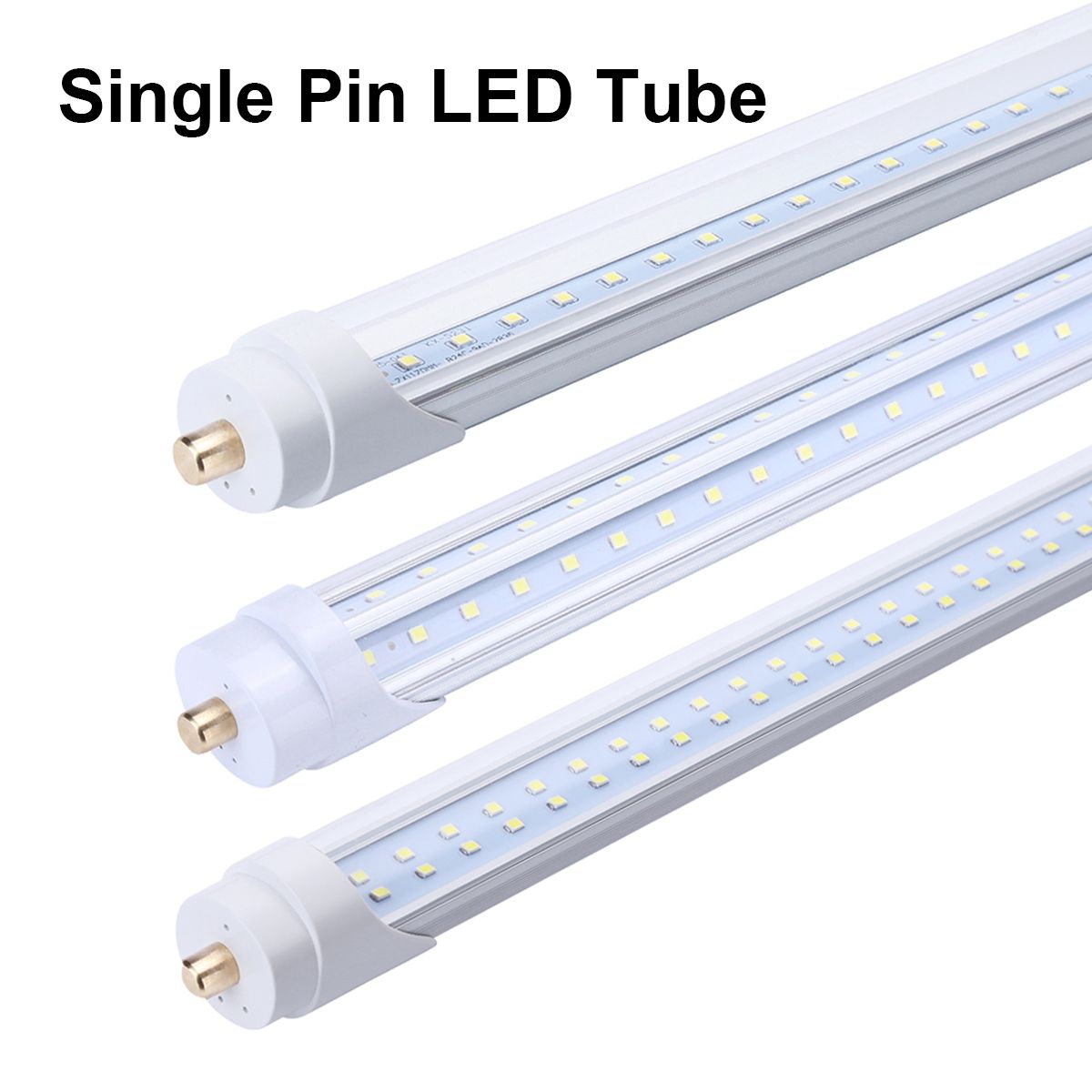 T8 T10 T12 8FT 45W 65W Shop Light Double Row LED Tube FA8 Single Pin ...
