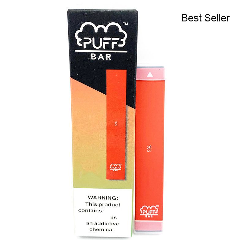Puff Bar Disposable Pod Starter Kit Tobacco Flavors With Security Code