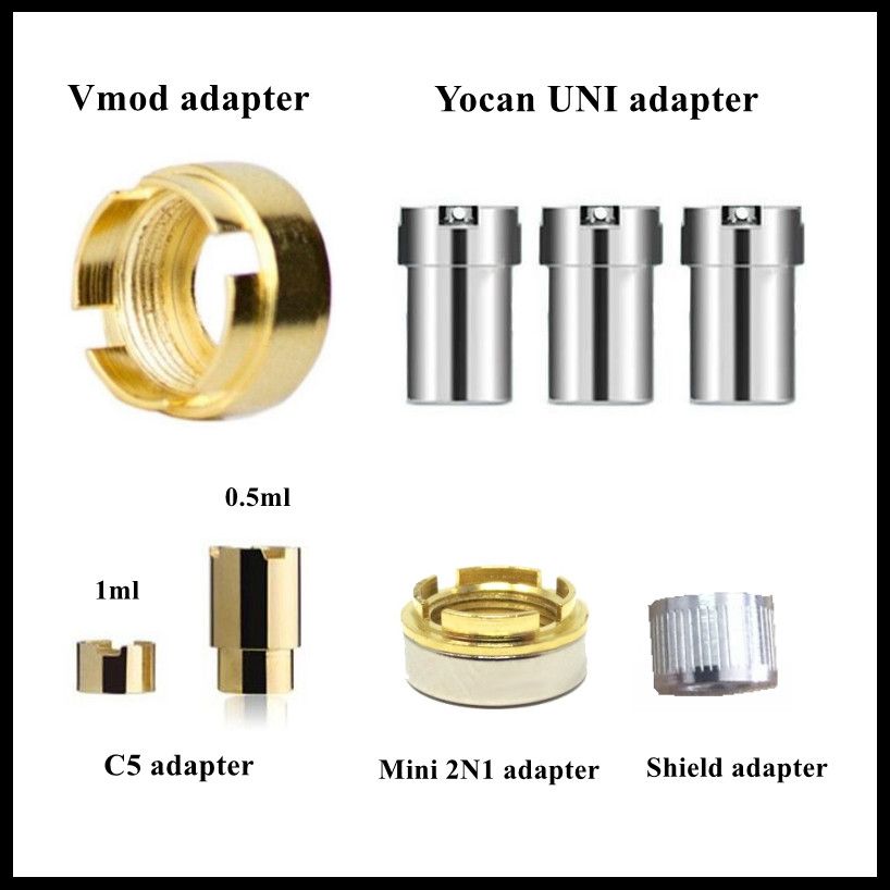 Wholesale 510 Magnetic Adapater Vmod Adapters Yocan UNI Adapter Komodo ...