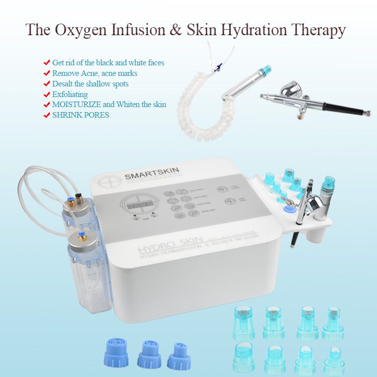 2020 Portable Gentle Exfoliation Oxygen Infusion Skin Hydration Therapy ...