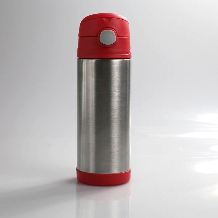 12oz Flask For Kids 350ml Sippy Cup Stainless Steel Vacuum Insulated ...