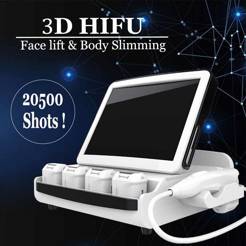 20,500 Shots 3D HIFU Face Lift Lipo Slimming Machine High Intensity ...