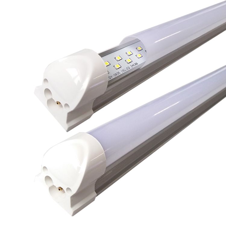 Double Row T8 Integrated Tube Lights , Frosted Milky Cover , 1Ft 2Ft ...
