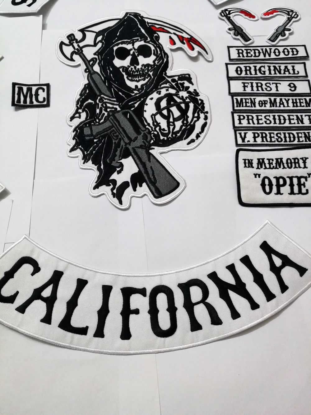 Sons Of Anarchy Patches Opie