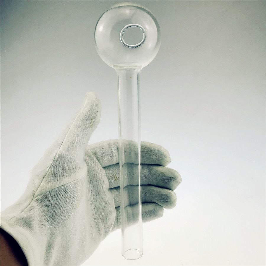 2020 QBsomk Super Big 20cm Length Mixed Color Pyrex Burner Pipe Clear ...