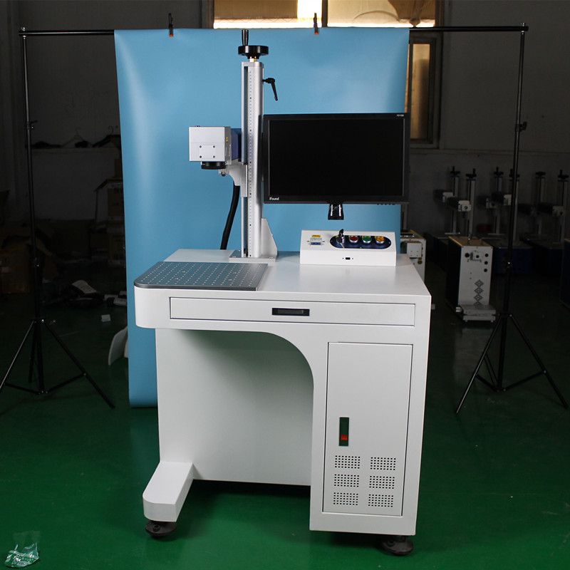 2021 Mopa Color Marking Desk Type 20w Fiber Laser Marking Machine For ...