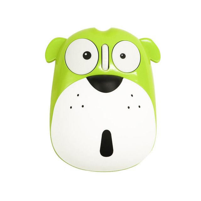 Silent Wireless Puppy Mouse 2.4 GHz Rechargeable USB Optical Mini ...
