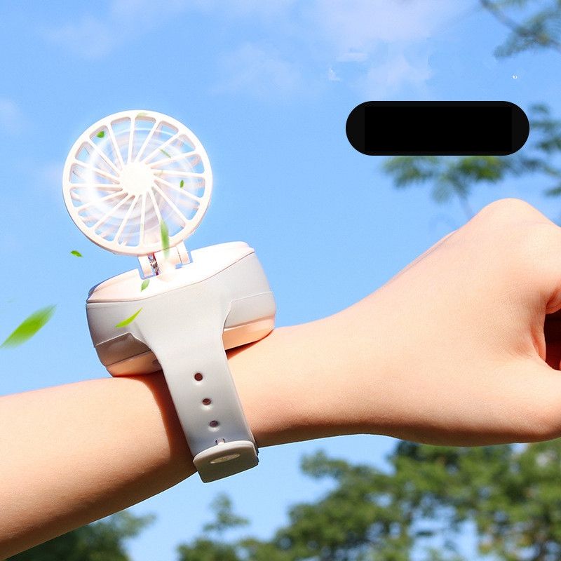 Mini Watch Fan Portable Portable USB Charging Handheld Small Fan Kids ...