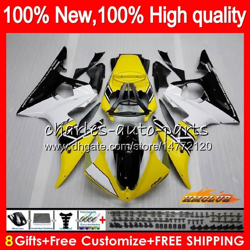 Compre Body Kit Para YAMAHA YZF 600 YZF600 R6 YZF R6 03 05 600cc ...