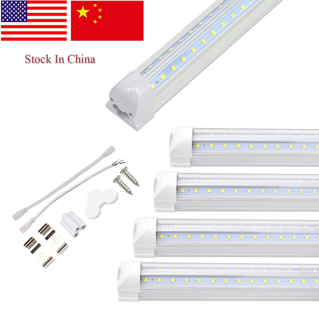 Special Customized Specification V Shaped Integrated LED Tubes Light ...