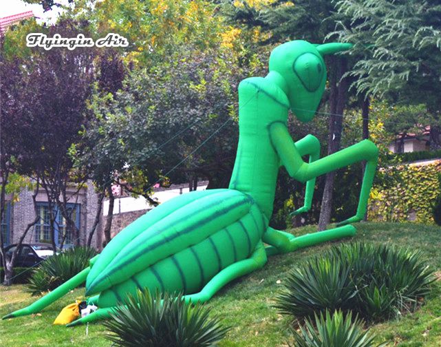 Large Green Inflatable Mantis Balloon Insect Model Airblown Praying ...