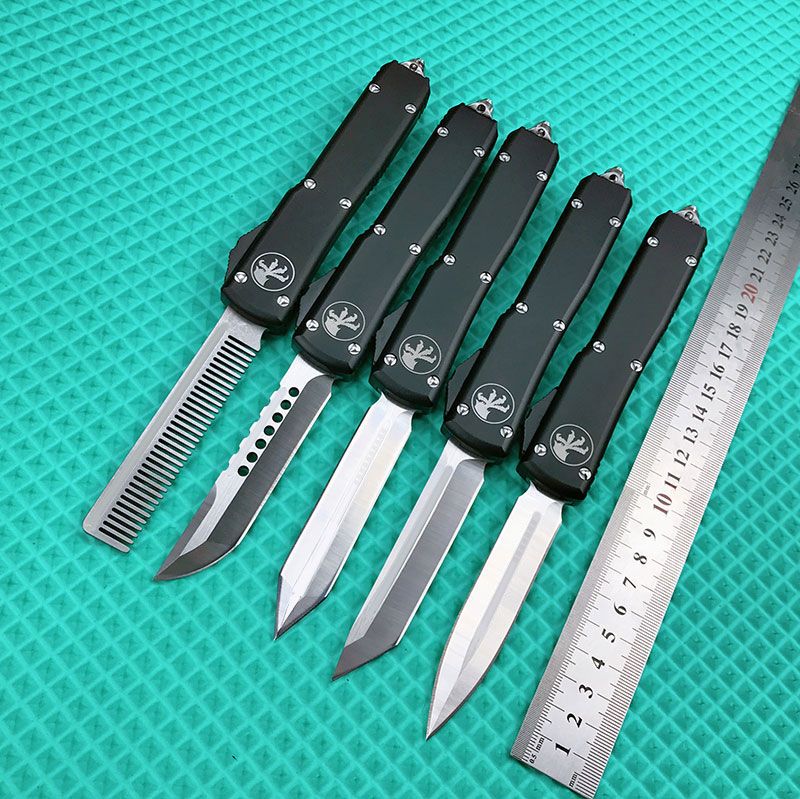 High End!Micro Tech Automatic Knife UTX85 Double Action AUTO Knives D2 ...