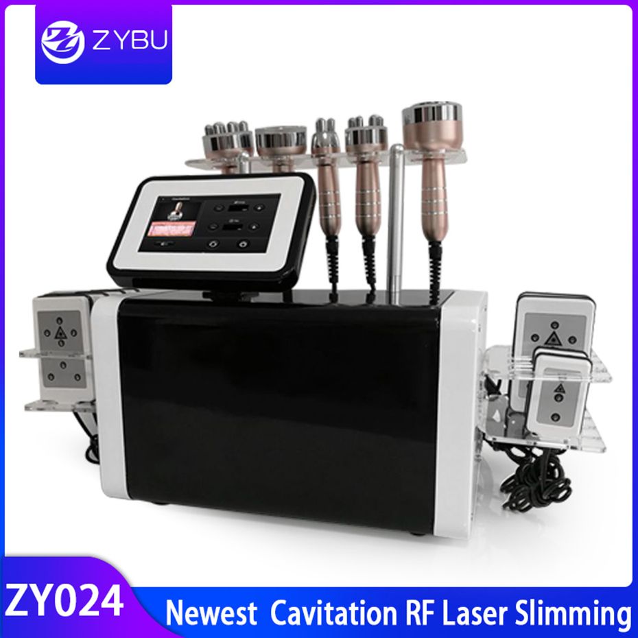 650nm Lipo Laser Fat Burning 40KHZ Ultrasound RF Vacuum Cavitation Body ...