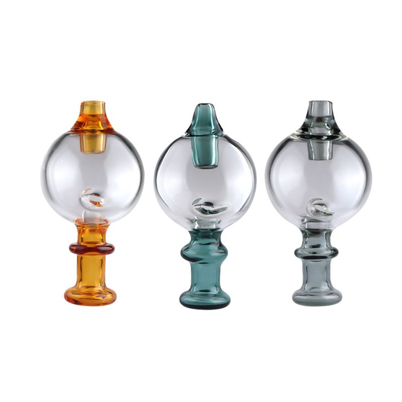 2020 New Wholesale Glass Bubble Carb Cap With Glass Pearl 30mmOD ...