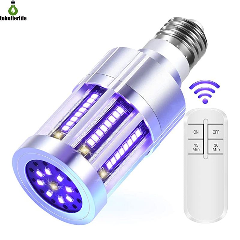 15W 25W UVC Germicidal Lamp Led UV Sanitizer Light Bulb 260 280nm ...