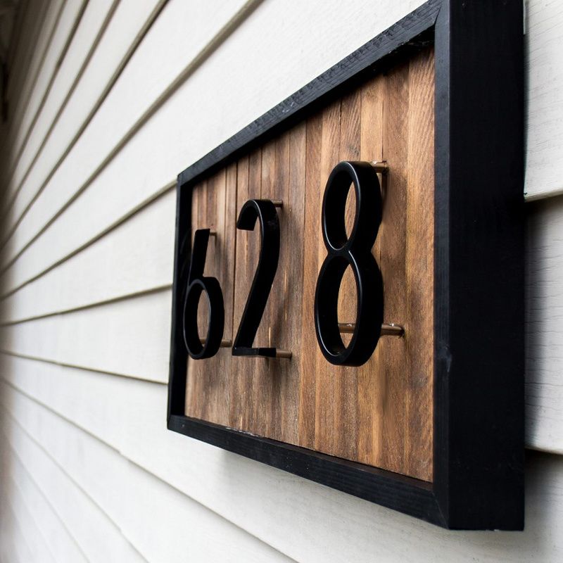 2020 12cm Big 3D Modern House Number Door Home Address Numbers For 2020-12cm-big-3d-modern-house-number-door-home-address-numbers-for