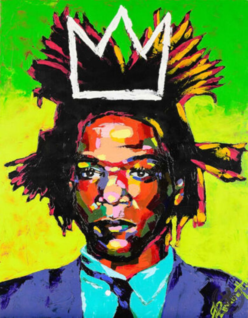 Jean Michel Basquiat Self Portrait