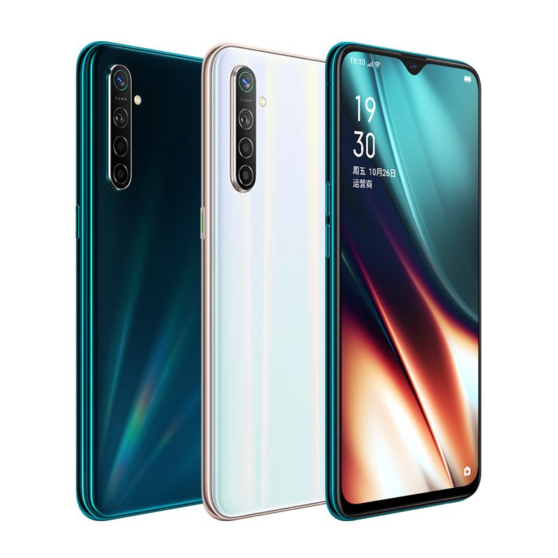 Original Oppo K5 4G LTE Cell Phone 8GB RAM 128GB 256GB ROM Snapdragon 730G Android 6.4 AMOLED ...