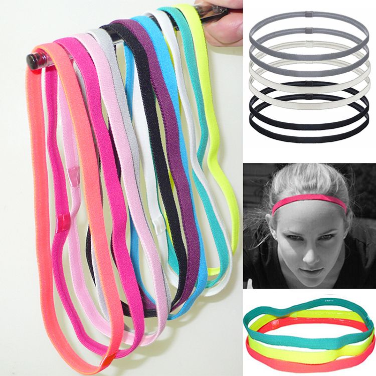 Multicolor Elastic Handband Fashion Candy Color Sports Hair Bands ...
