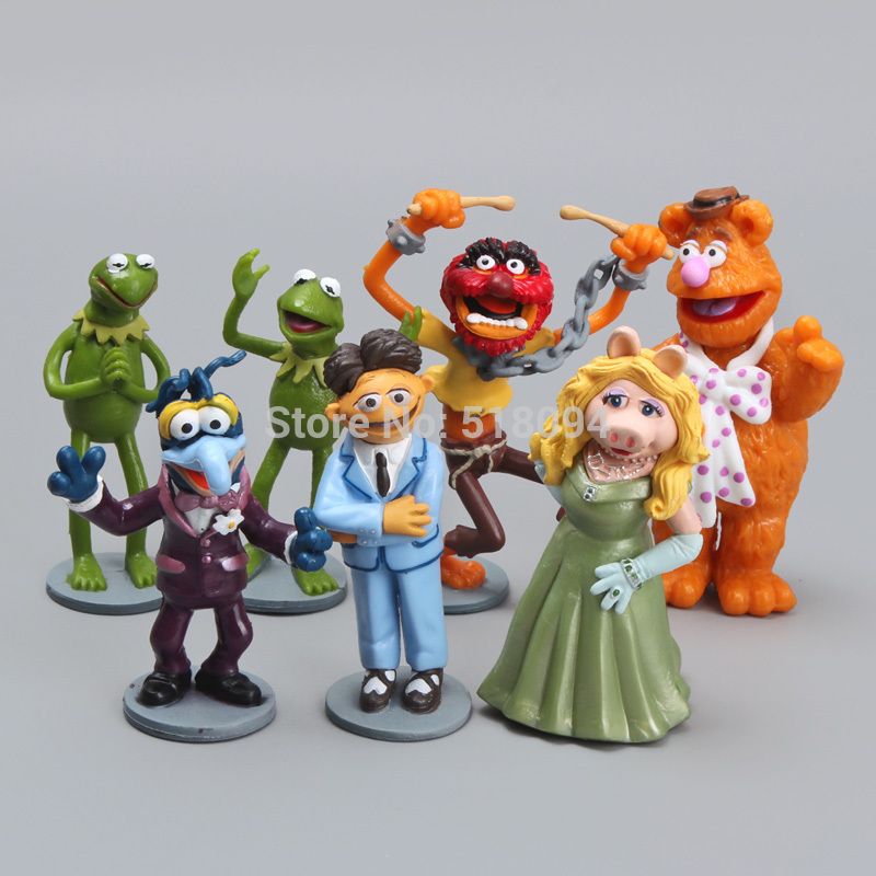 2020 Anime Cartoon The Muppets Pvc Action Figure Model Toys Dolls ...