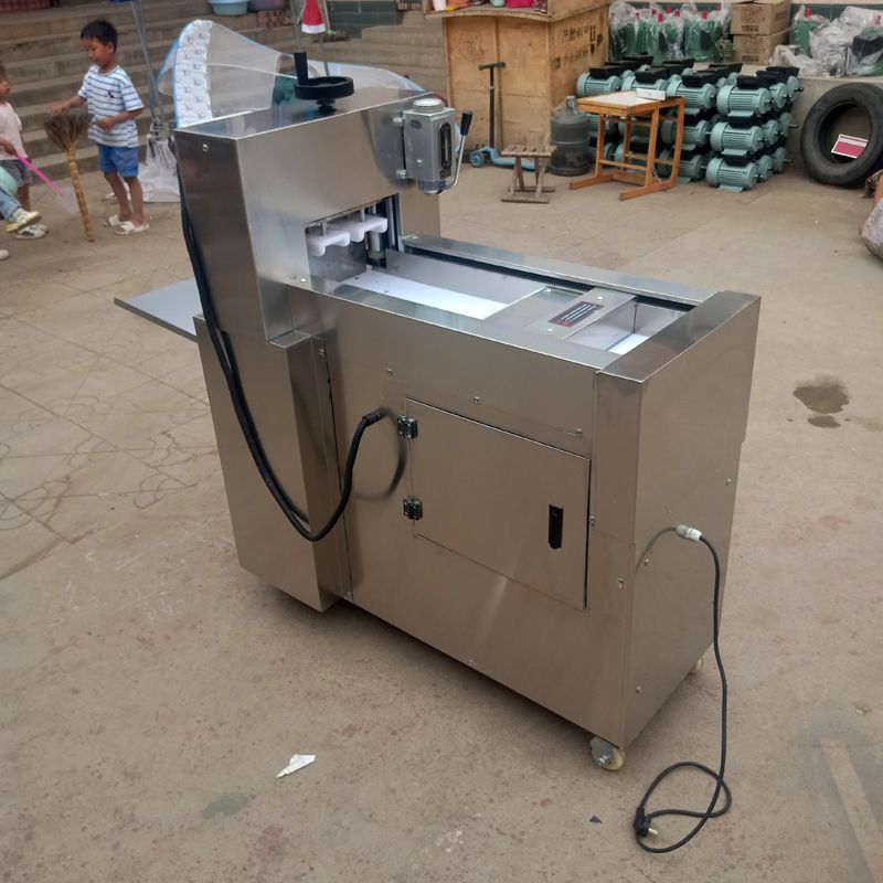 2020 Electric Stainless Steel Meat Slicer Mutton Roll CNC Double Cut ...