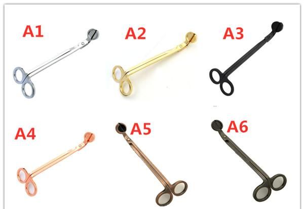 Candle Wick Trimmer Stainless Steel Oil Lamp Trim Scissor Durable ...