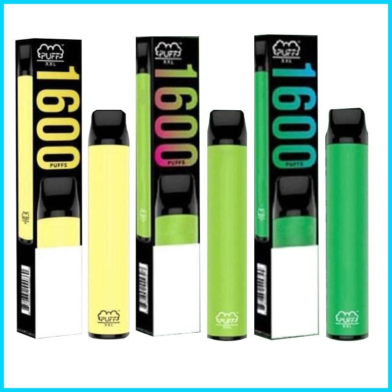 Puff Xxl Glow Disposable Device With 1600puffs Pod 1000mah Vape Pen