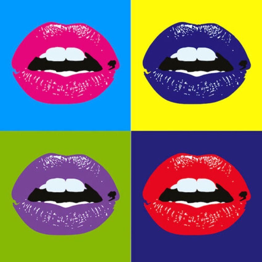 Andy Warhol Pop Art Baiser Lips Home Decor Artisanats HD Huile andy-warhol-pop-art-baiser-lips-home-decor-artisanats-hd-huile