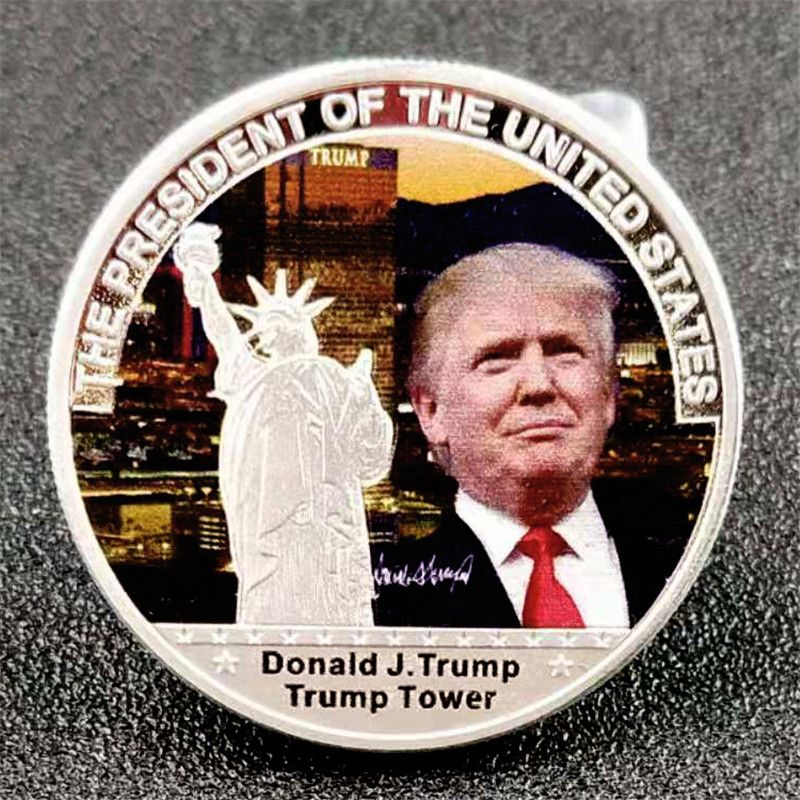 2020 Trump 2020 Collection Coins Crafts Trump Speech Commemorative Coin ...