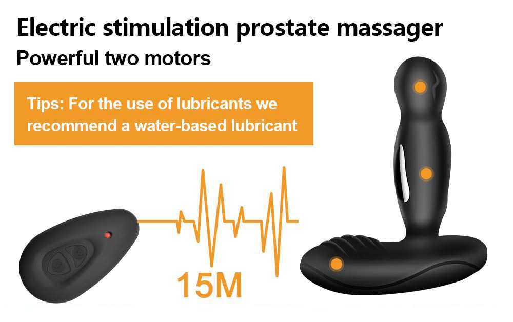Choc Électrique Mâle Prostate Vibro Anal Sex Toys Pour Les Hommes Gais