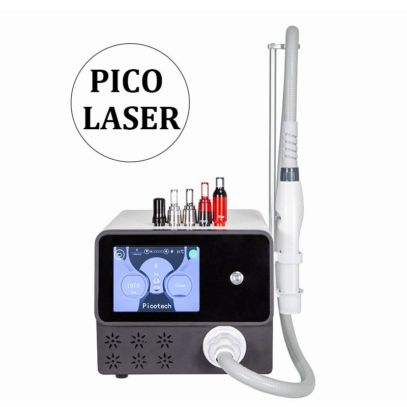 Picosecond Laser 755 Portable Nd Yag Lazer Tattoo Removal Device Laser ...