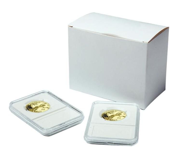 Professional Coin Display Slab Coin Holder Collecting Storage Box 40mm ...