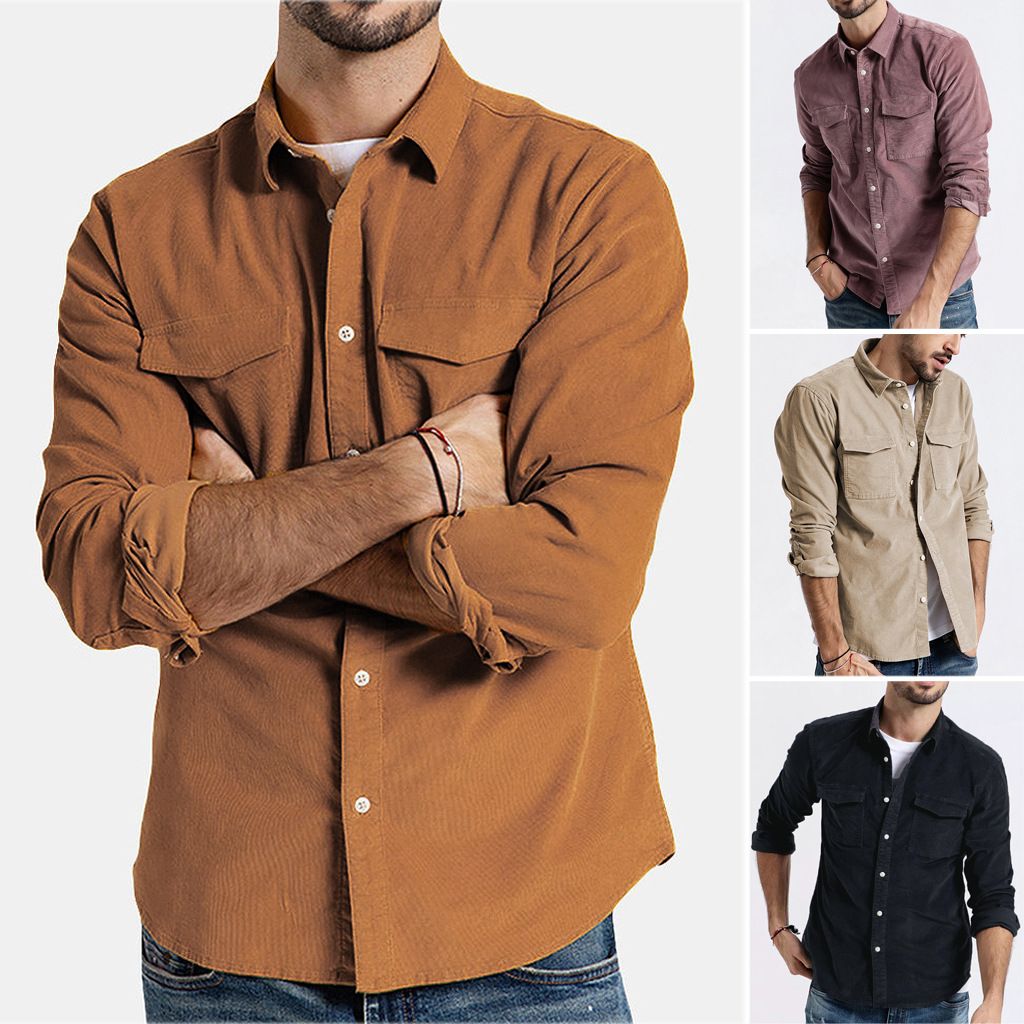 Plain Casual Shirts For Men